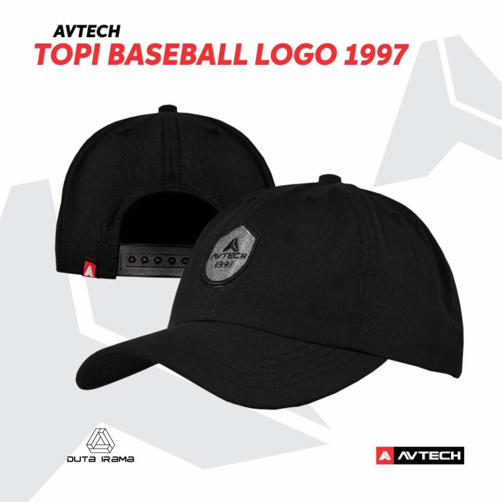 Jual DUTAIRAMA - Avtech Topi Baseball Logo 1997 Cap Casual 0142 | Shopee Indonesia