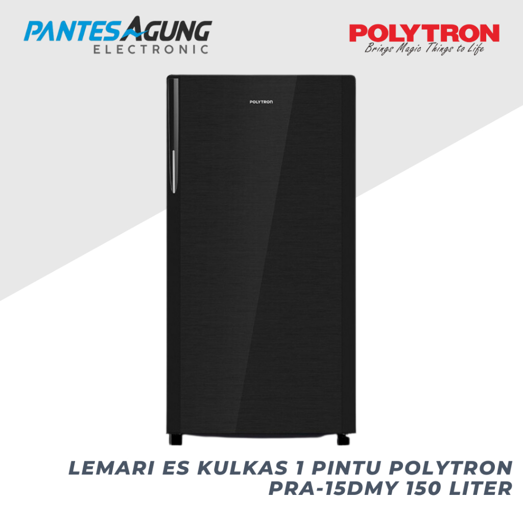 Jual LEMARI ES KULKAS 1 PINTU POLYTRON PRA-15DMY 150 LITER KHUSUS ...