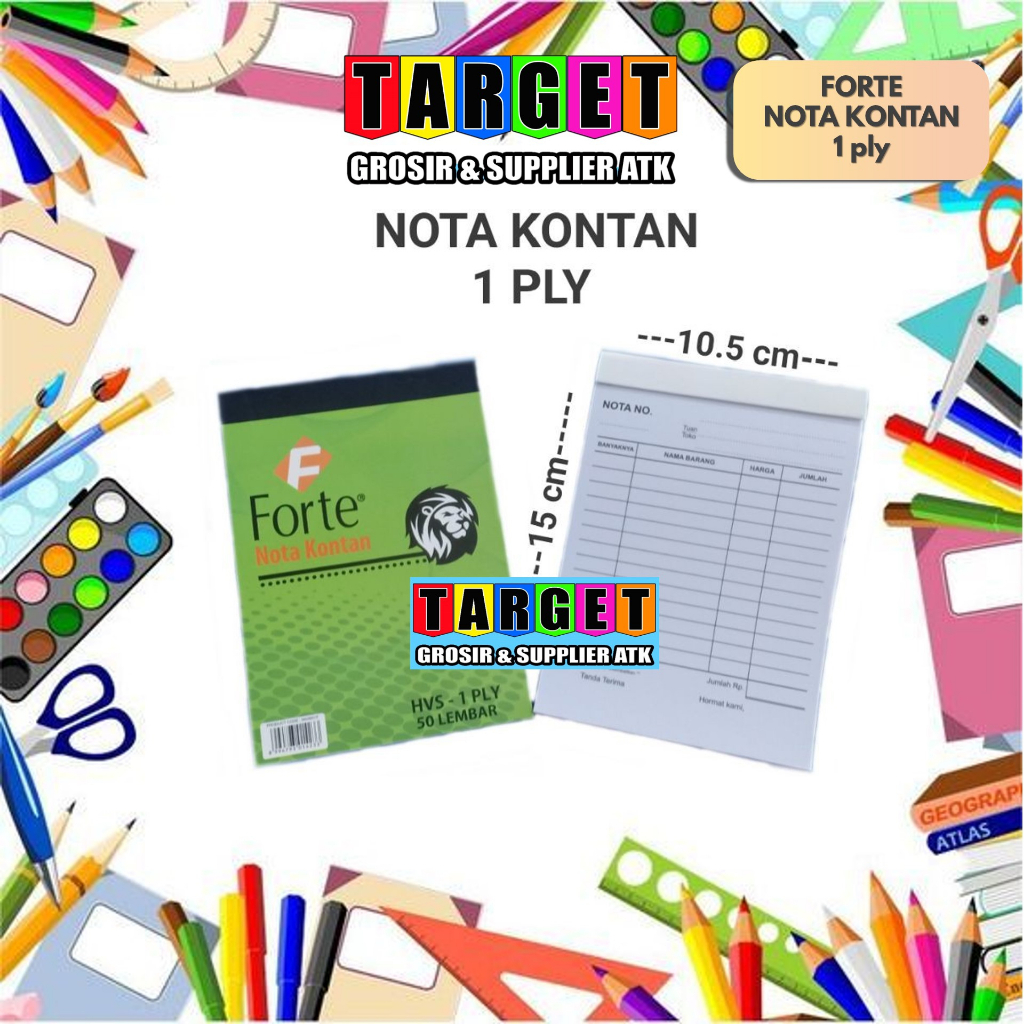 Jual NOTA KONTAN / NOTA PEMBAYARAN / NOTA KECIL / NOTA BESAR / BUKU ...