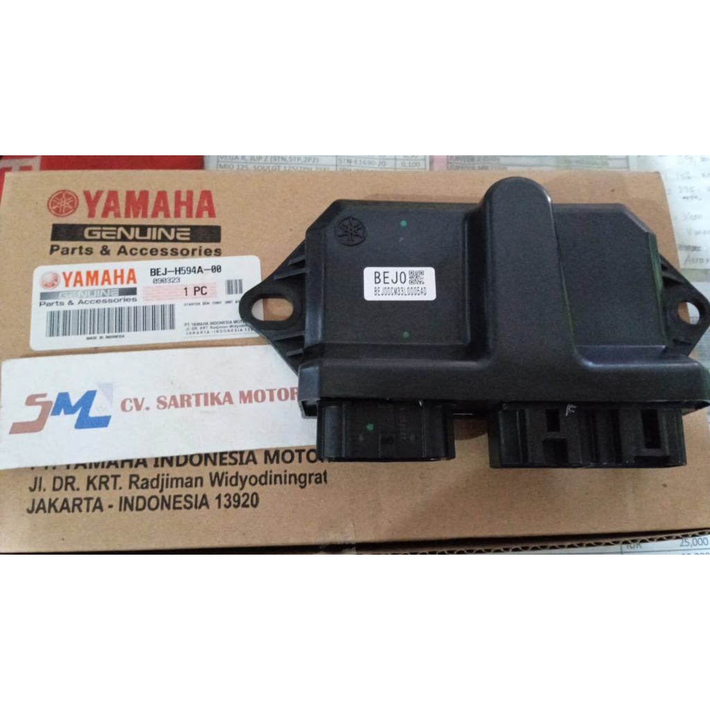 Jual SGCU FAZZIO / STARTER GEN. CONT. UNIT ASSY (BEJ1) / BEJ-H594A-00 ...