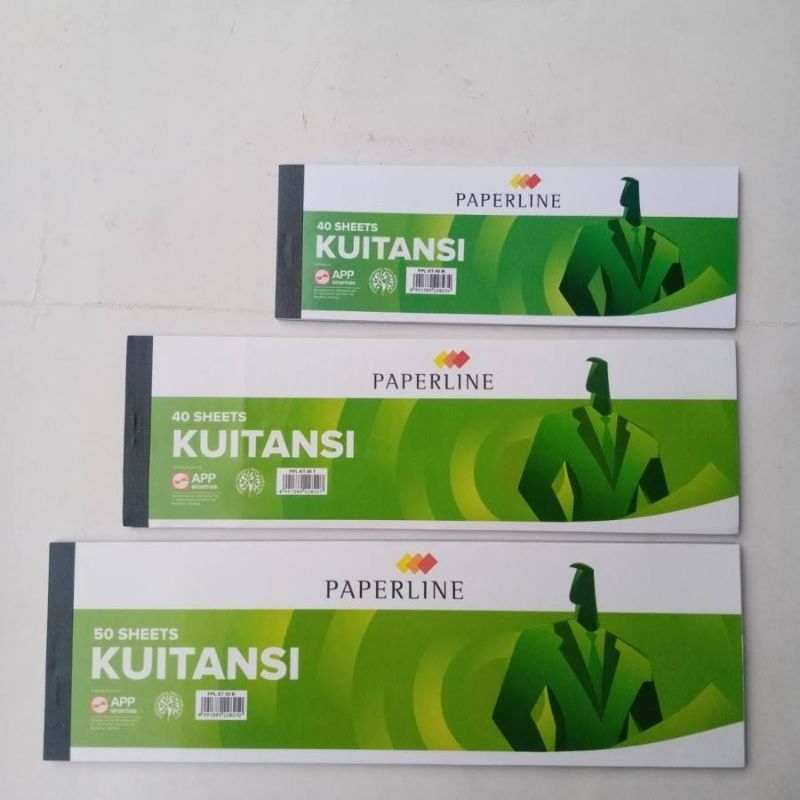 Jual [10 BUKU] KWITANSI BESAR KT 50 B PAPERLINE / KUITANSI BESAR ...
