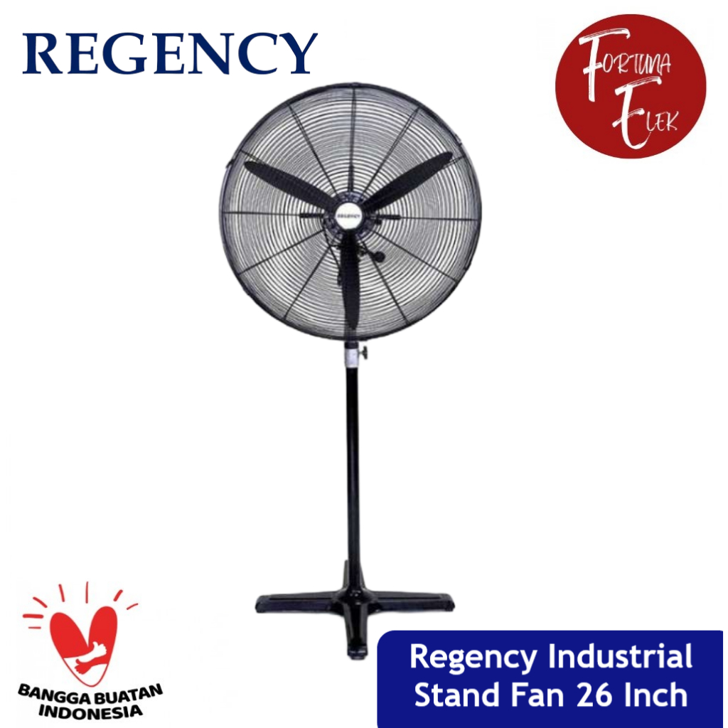 Jual REGENCY Tornado Stand Fan 26 inch ZTST 26 Kipas Industri Berdiri ...