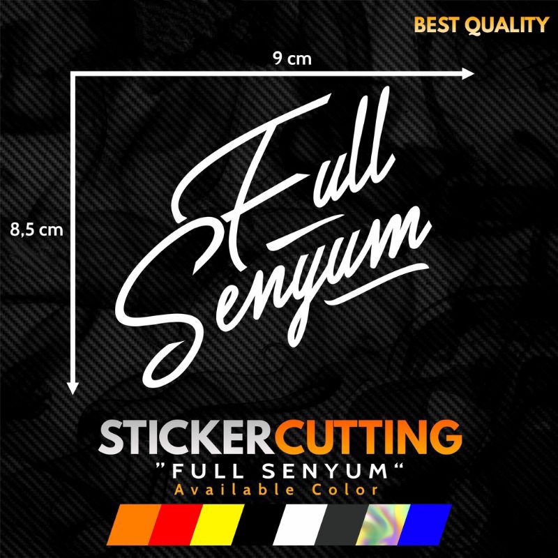 Jual STICKER STICKER CUTTING VIRAL FULL SENYUM | Shopee Indonesia