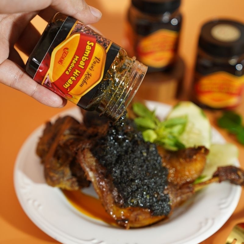Jual BUMBU HITAM BEBEK Khas Madura /Sambal Ireng/ sambal gurih bebek ...