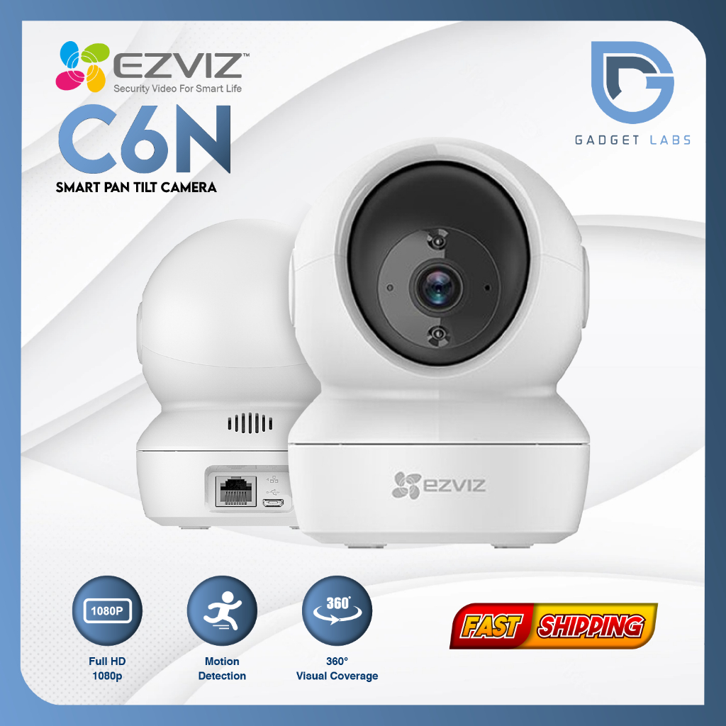 Jual EZVIZ C6N 2MP / 4MP Smart Wireless IP Camera CCTV Wifi Jarak Jauh Lewat Hp | Shopee Indonesia