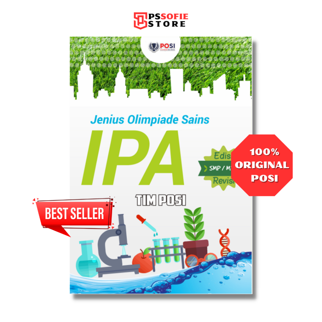 Jual Buku Olimpiade Ipa Smpmts Posi Jenius Olimpiade Sains Materi Soal And Pembahasan 