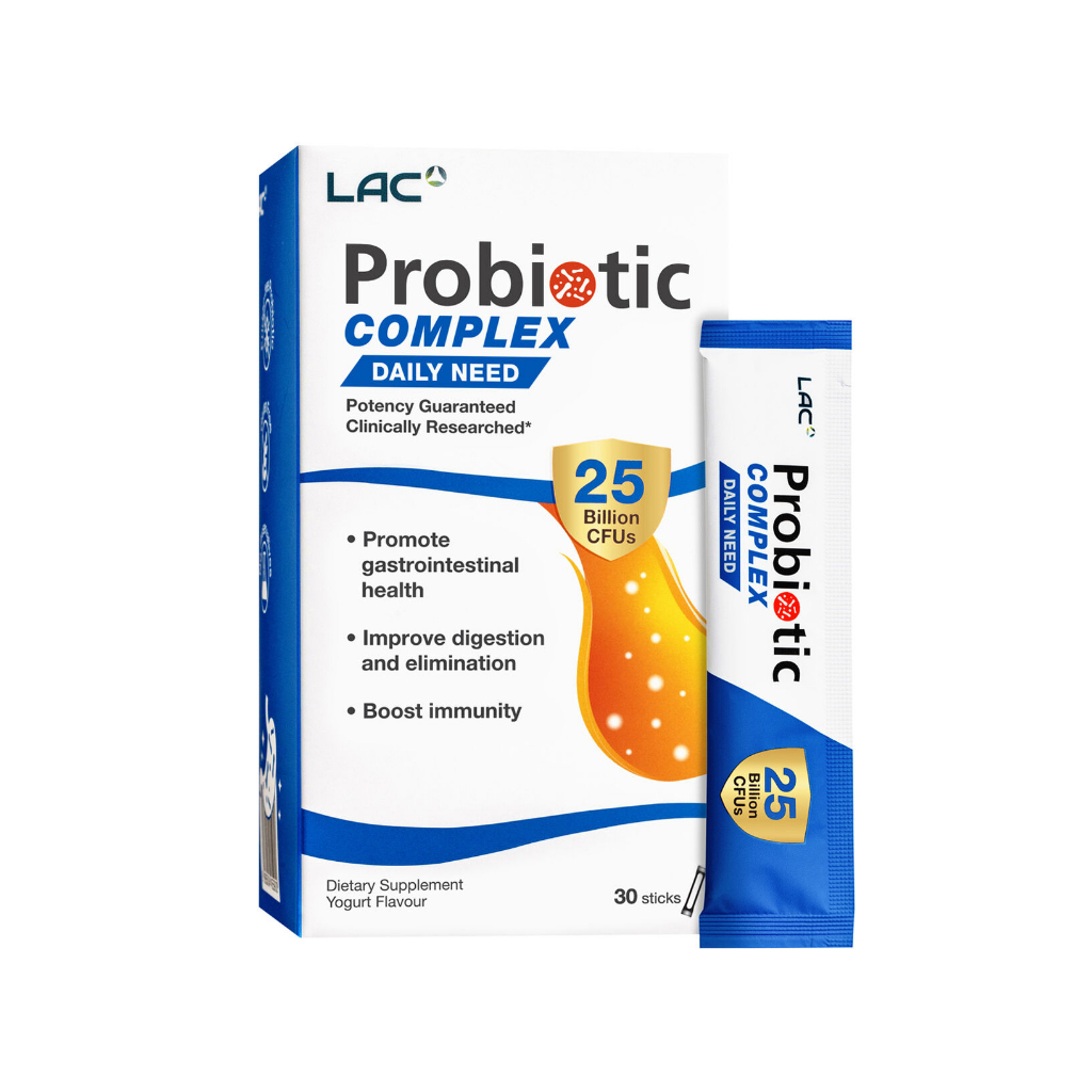 Jual LAC PROBIOTIC Probiotic Complex 25 Billion CFUs (3g x 30 Sticks ...