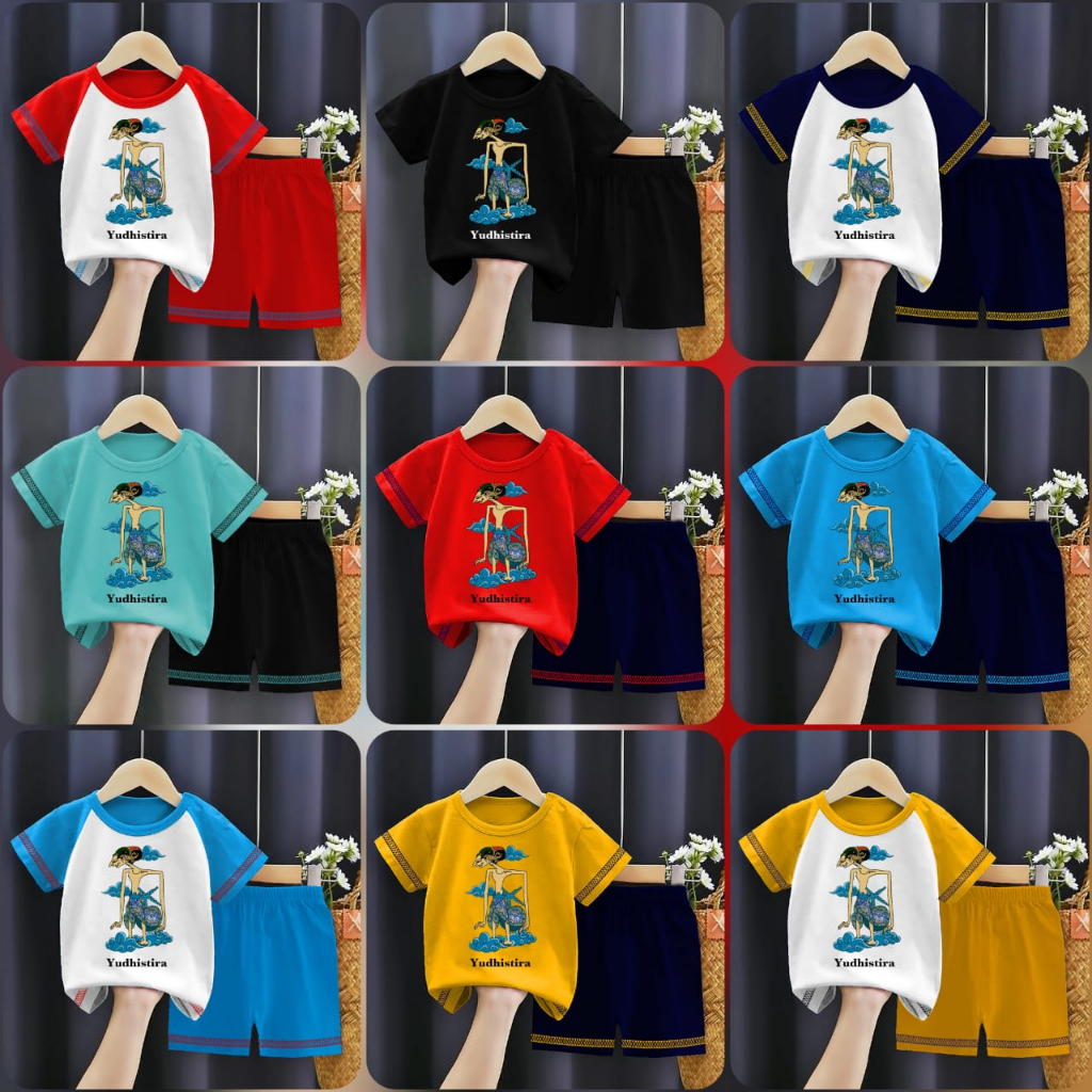 Jual SETELAN ANAK LUCU BATIK WAYANG YUDHISTIRA BATIK JAWA / SPIRIT OF ...