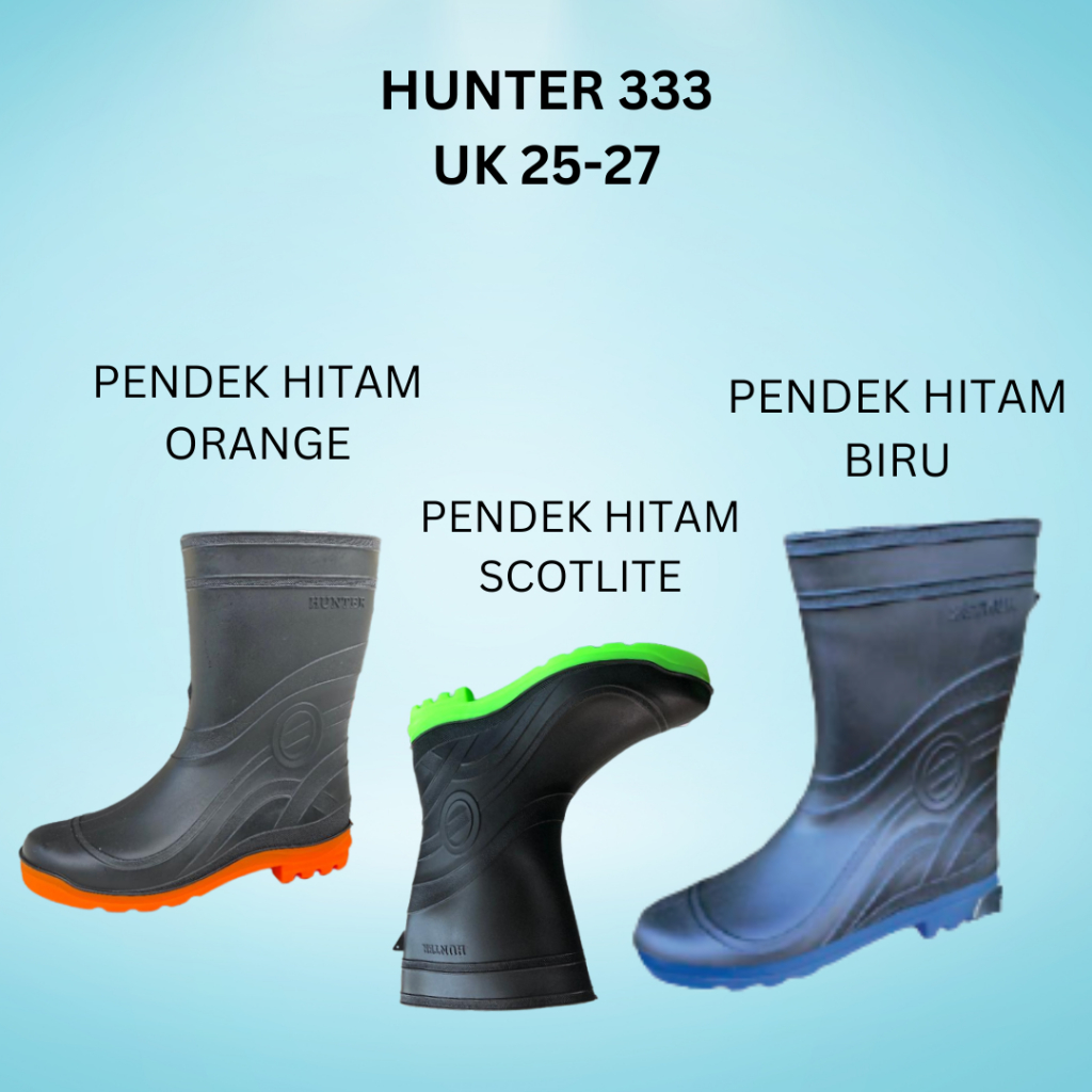Jual SEPATU BOOTS HUNTER 333 (25-27) | Shopee Indonesia