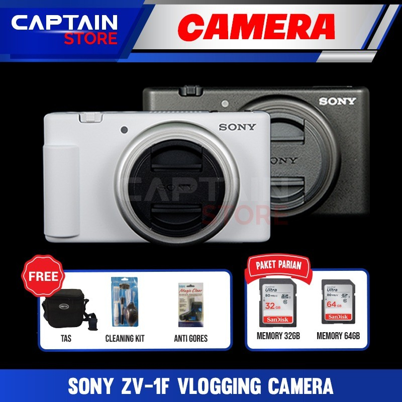 Jual Sony ZV-1F Vlogging Camera Sony ZV1F Sony ZV1 F Sony Z V1F ...
