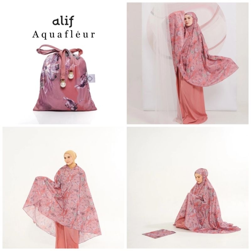 Jual Mukena Alif by Alif Modern Wear Motif Turkish Collection/ Mukena ...