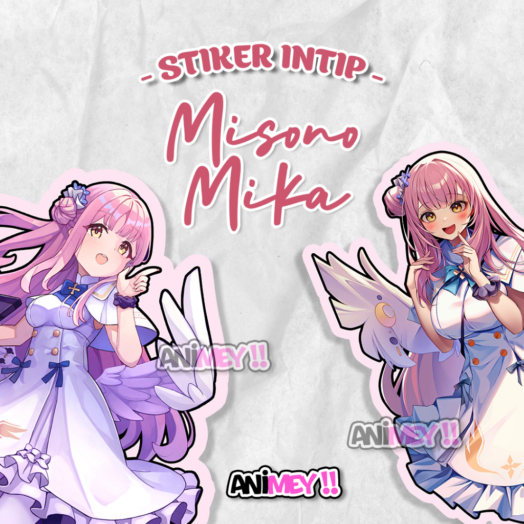 Jual Stiker Intip Samping Misono Mika / Sticker Anime Waterproof ...