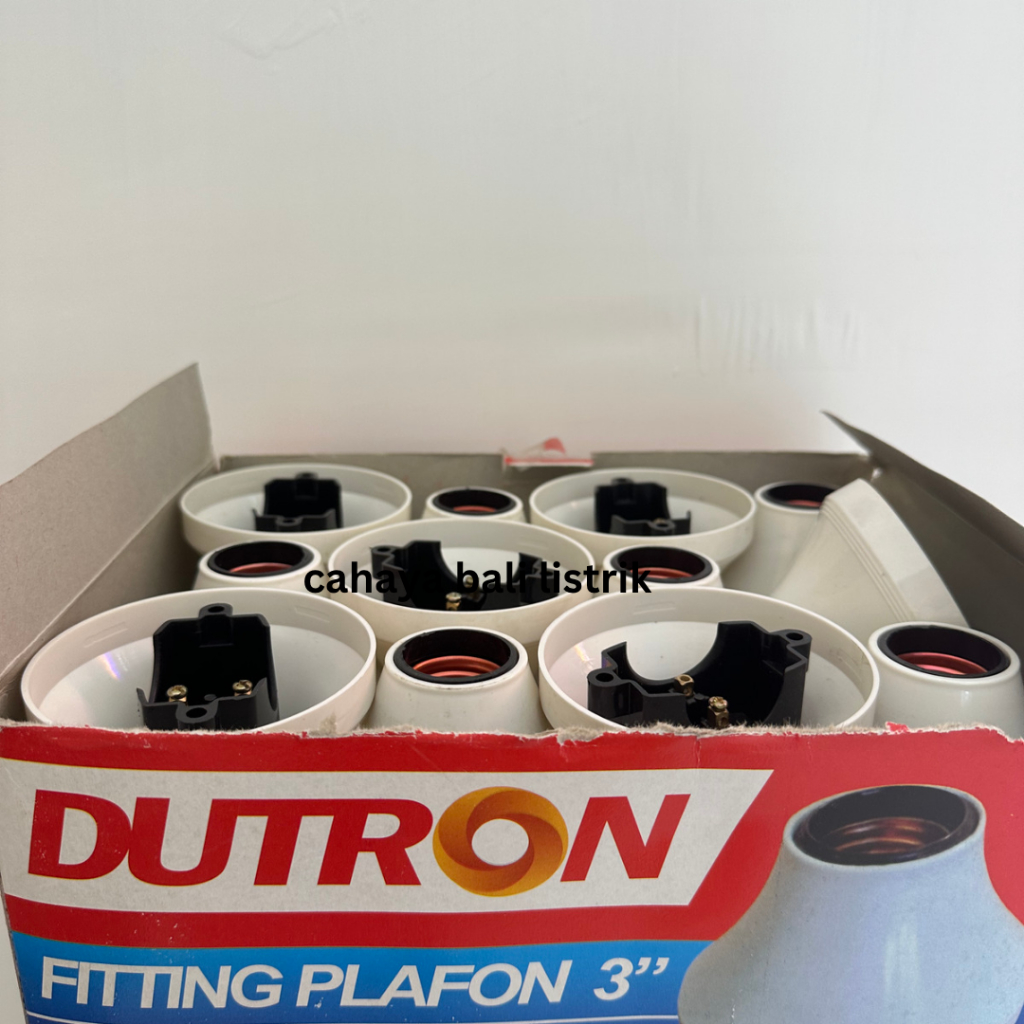 Jual DUTRON Fitting Plafon 5 inch Putih | Shopee Indonesia