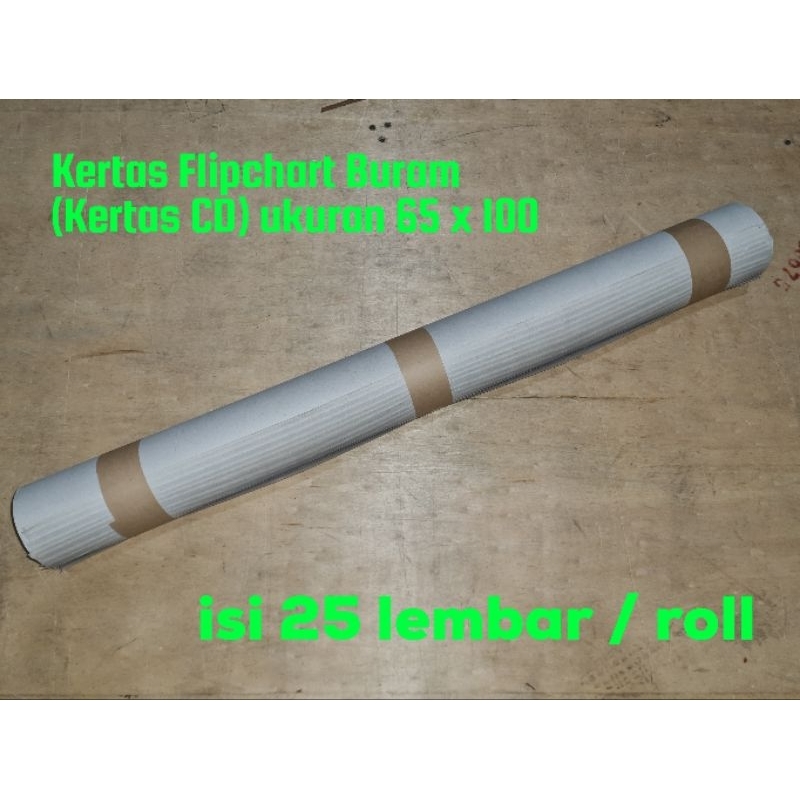Jual Kertas Flipchart BURAM ukuran 60x90 / 65x100 Flip Chart Paper ...