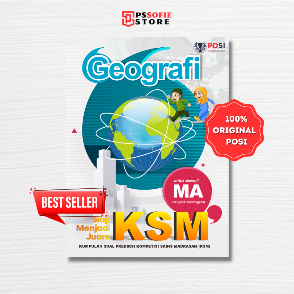 Jual Buku Olimpiade KSM Geografi MA/SMA Terintegrasi POSI - Kumpulan Soal Prediksi Kompetisi ...