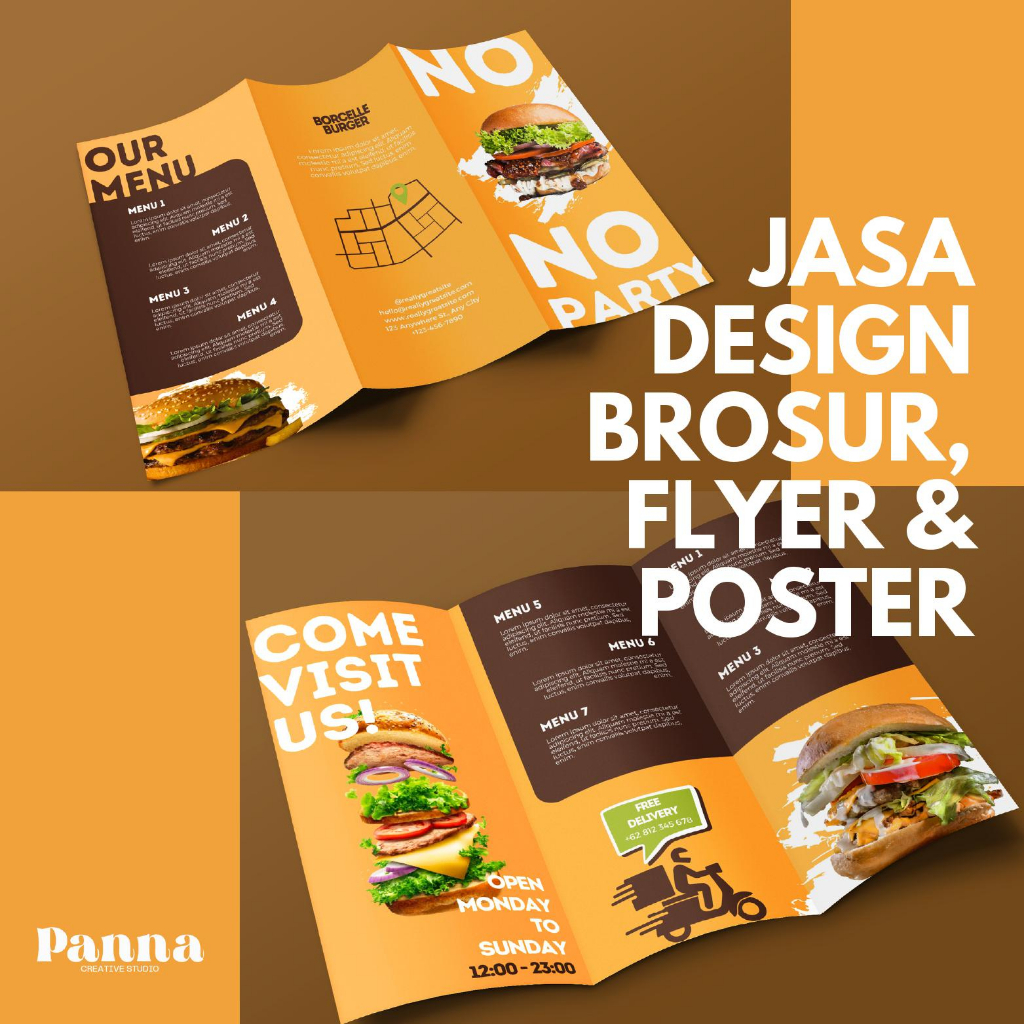 Jual Jasa Desain Brosur Flyer Poster Berkualitas Premium Profesional ...