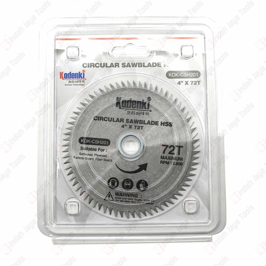 Jual KODENKI CSH201 4 X 72T Circular Saw Mata Pisau Potong Kayu Gerinda | Shopee Indonesia