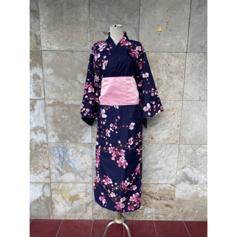 Jual Yukata kimono baju adat / tradisional jepang obi kostum costume92 | Shopee Indonesia