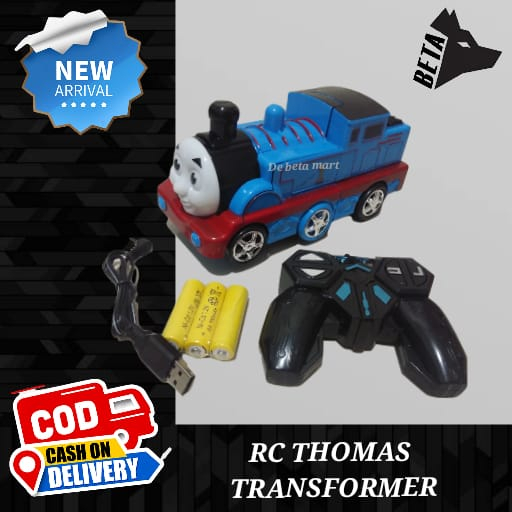 Jual MAINAN REMOTE CONTROL 2.4GHZ KERETA API THOMASS BISA BERUBAH ...