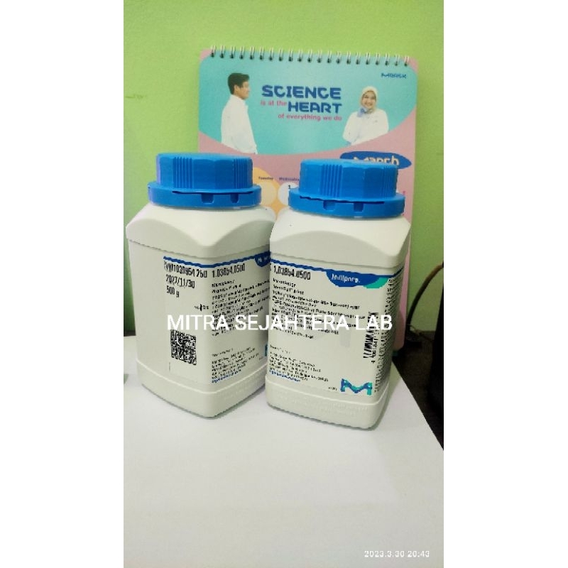 Jual TCBS AGAR MERCK KEMASAN 500 GRAM THIOSULFATE CITRATE BILE SUCROSE ...