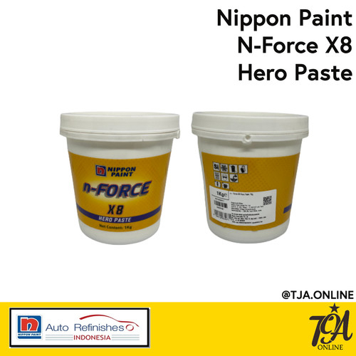Jual Compound Mobil n-Force Hero Paste X8 Nippon Paint - 1kg | Shopee ...