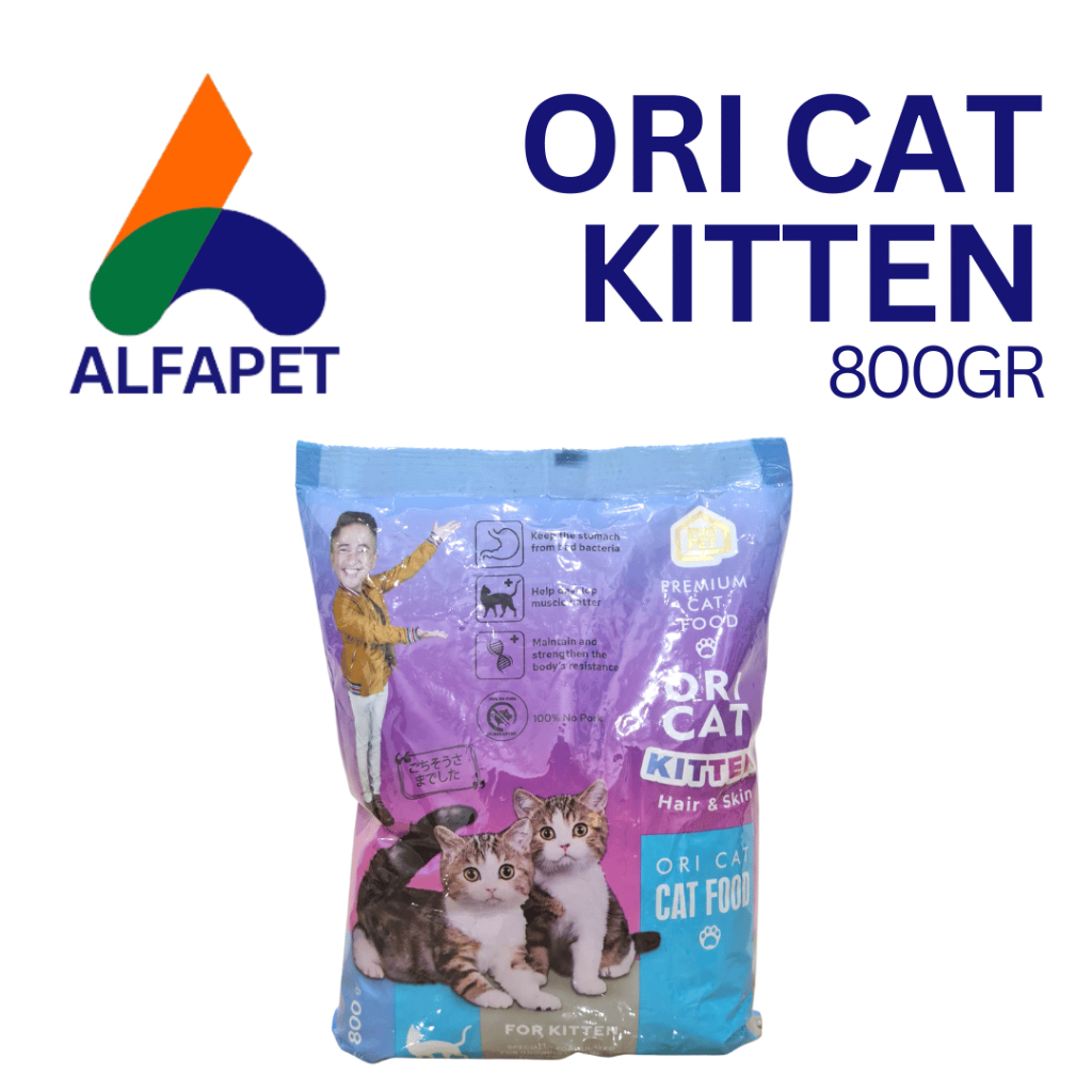Jual Ori cat kitten 800gr makanan anak kucing oricat | Shopee Indonesia