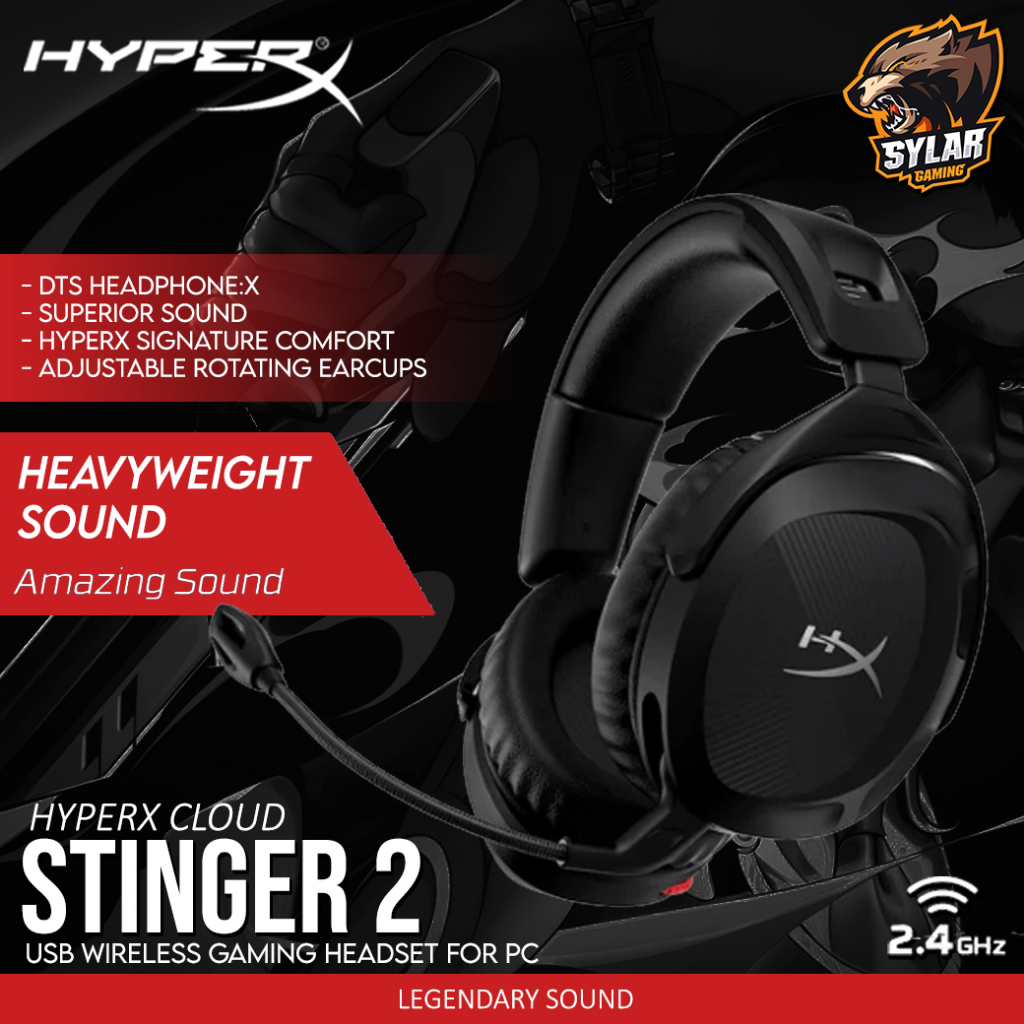 Jual HyperX Cloud Stinger 2 Wireless Gaming Headset | Shopee Indonesia