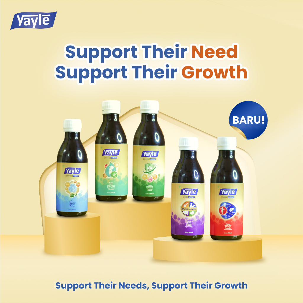 Jual Yayle - 200ml & 120ml - Vitamin Madu Anak - Solusi Tumbuh Kembang ...