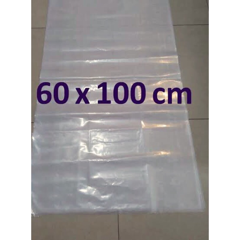 Jual Plastik PE bening transparan serbaguna 60x100 MIN ORDER 100KG | Shopee Indonesia
