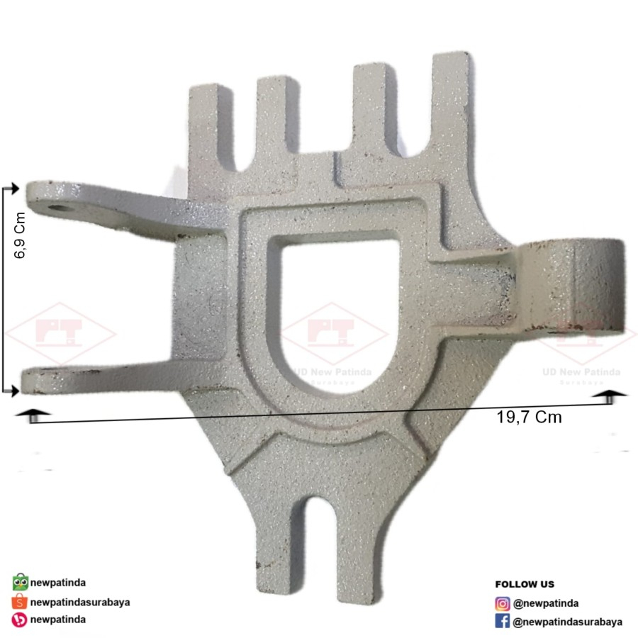Jual Dudukan Kaki Dinamo Motor Bracket Mesin Jahit Industri | Shopee ...