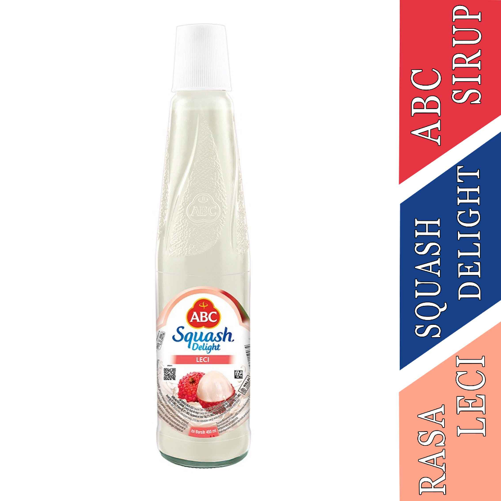 Jual Rasa Leci- ABC Squash Delight- Minuman Sirup- Sirup 450ml | Shopee ...