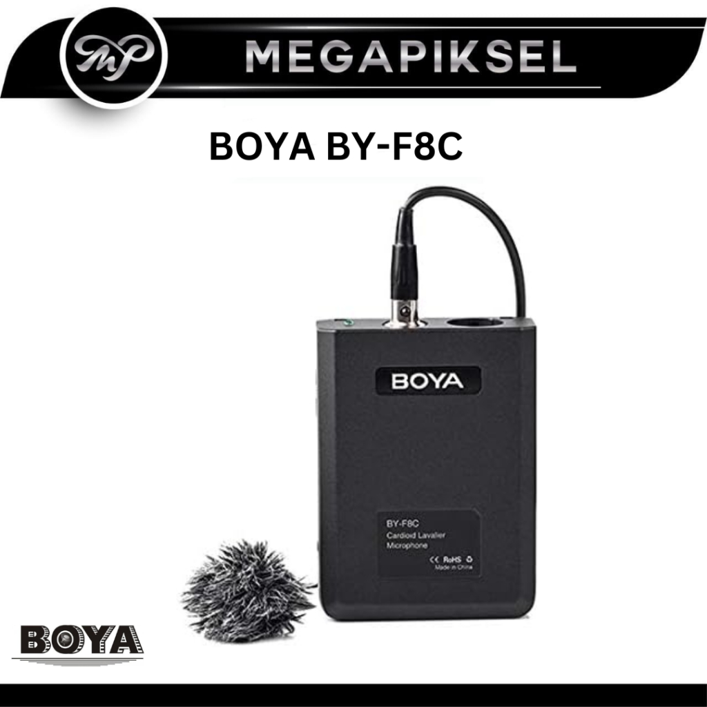 Jual BOYA BY-F8C- F8ODCardioid Microphone for music instrument vocal ...