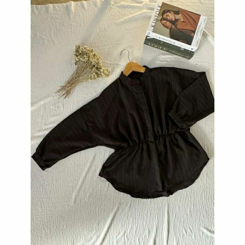 Jual KEMEJA KERUT DEPAN WANITA/ ALIYA SHIRT KERUT DEPAN KOREAN STYLE ...