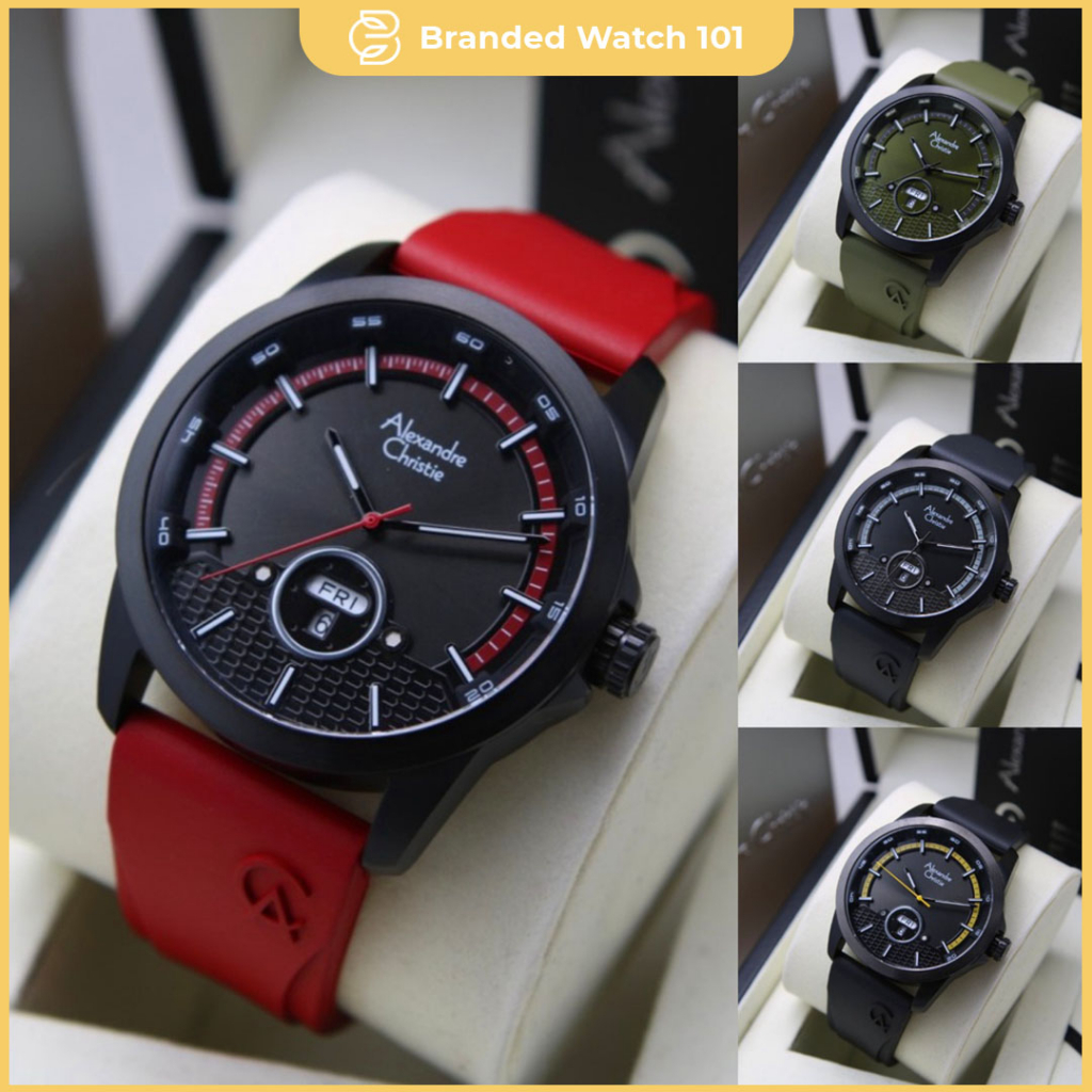 Jual ORIGINAL Jam Tangan Pria Alexandre Christie AC 6612 / AC6612 ...