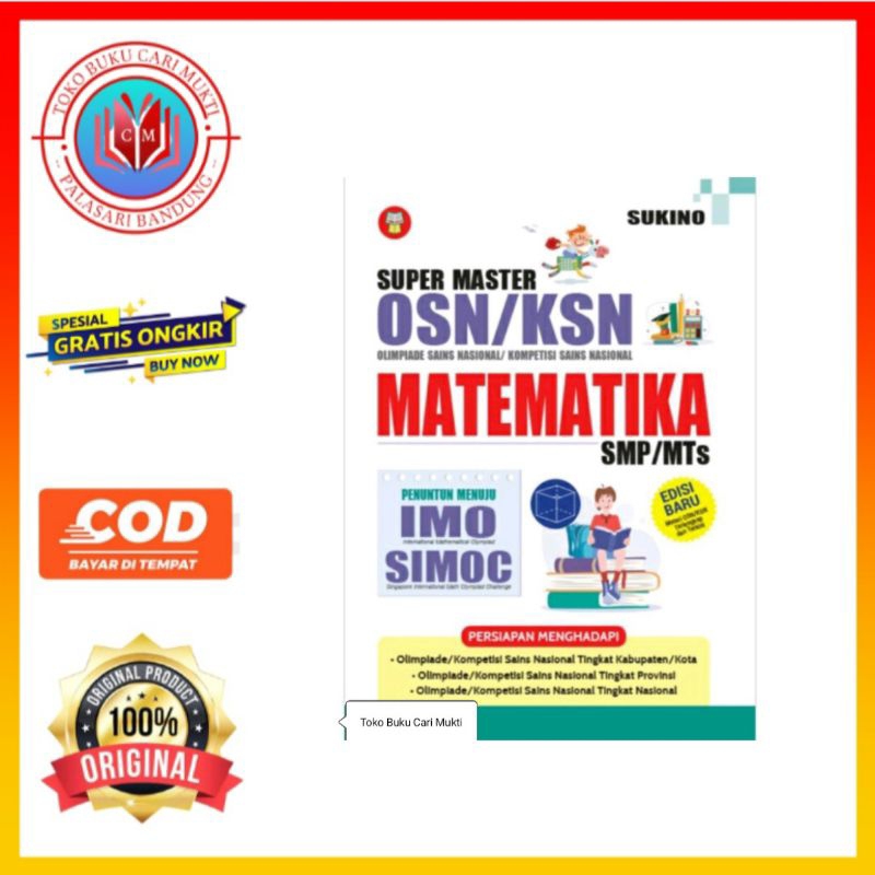 Jual Yrama widya Buku Super Master OSN/KSN Matematika Untuk SMP/MTS | Shopee Indonesia