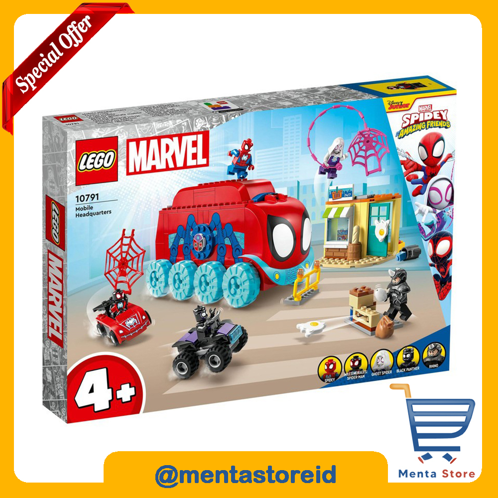 Jual LEGO Marvel Spiderman 10791 Team Spidey's Mobile Headquarters ...