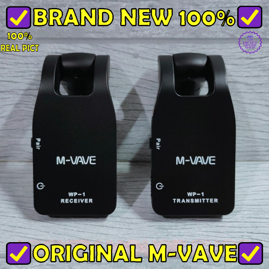 Jual Jack Gitar Wireless 2.4GHz M-Vave AIRBRIDGE WP-1 Guitar Sound ...