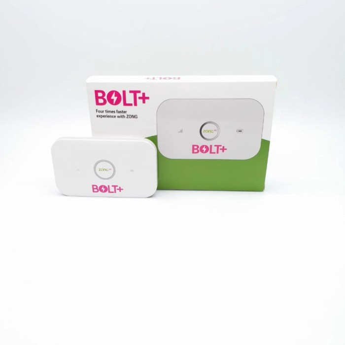 Jual Mifi Modem Wifi BOLT+ Zong 4G Unlock All Operator GSM | Shopee Indonesia