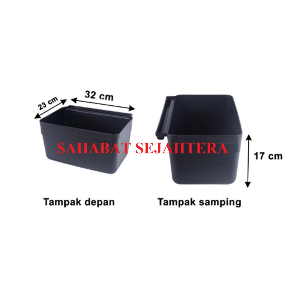 Jual Baskom Sampah Kecil untuk Trolley PDT-3S dan PDT-3L | Shopee Indonesia