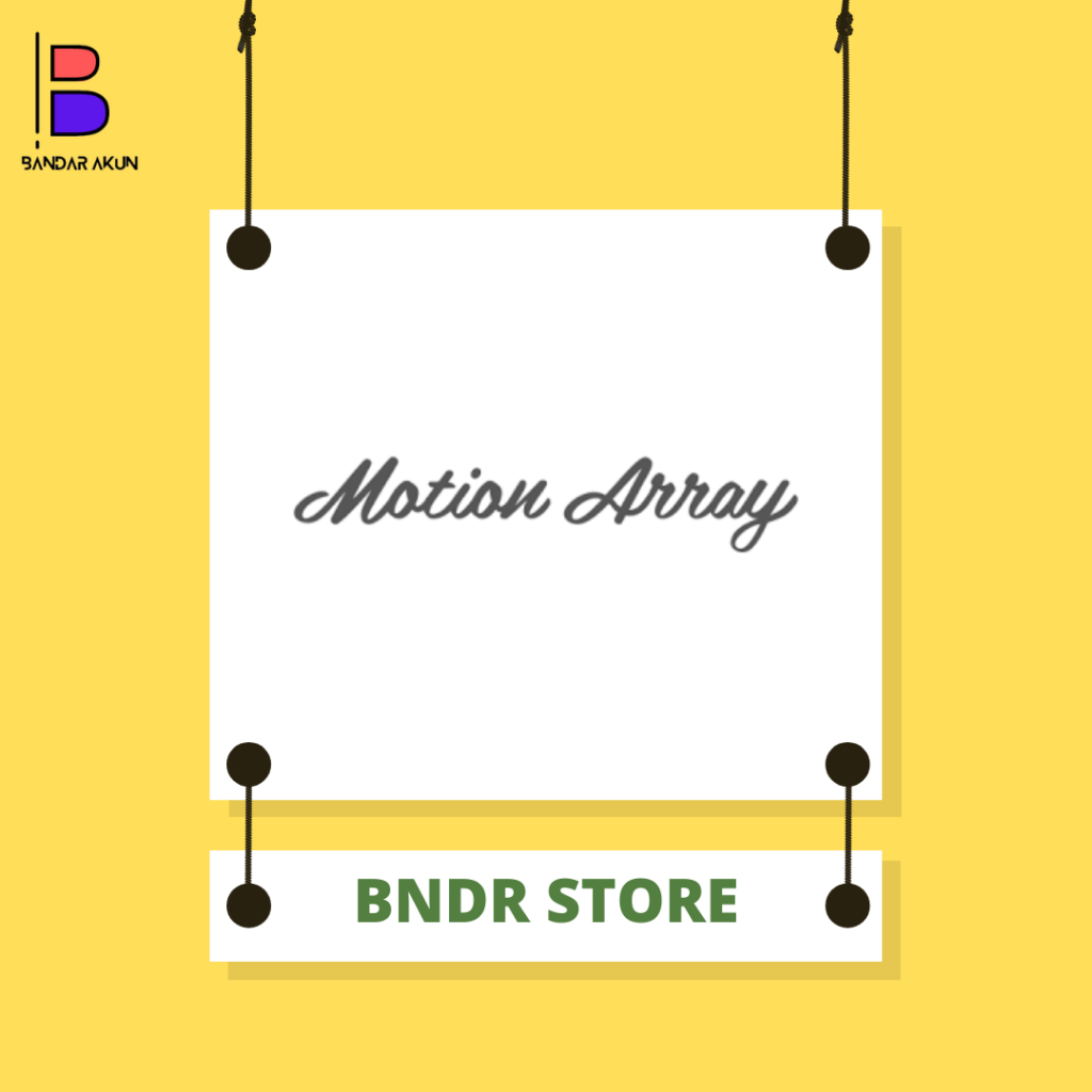 Jual Motionarray Prem Assets Vouch | Shopee Indonesia