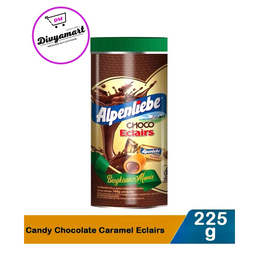 Jual Alpenliebe Candy Chocolate Caramel Eclairs 144g | Shopee Indonesia
