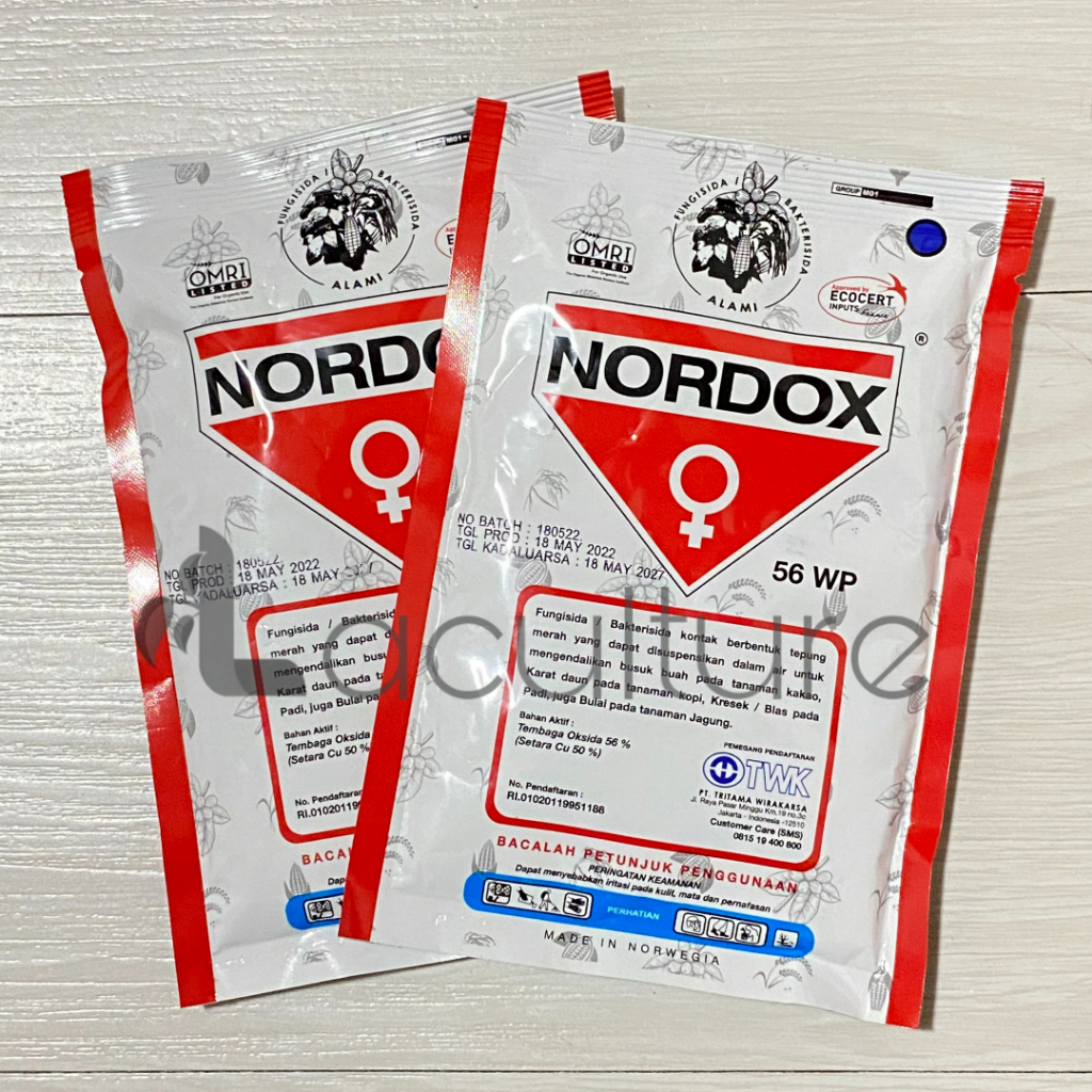 Jual Fungisida NORDOX 56 WP 100 gram Pengendali Penyakit Tanaman ...