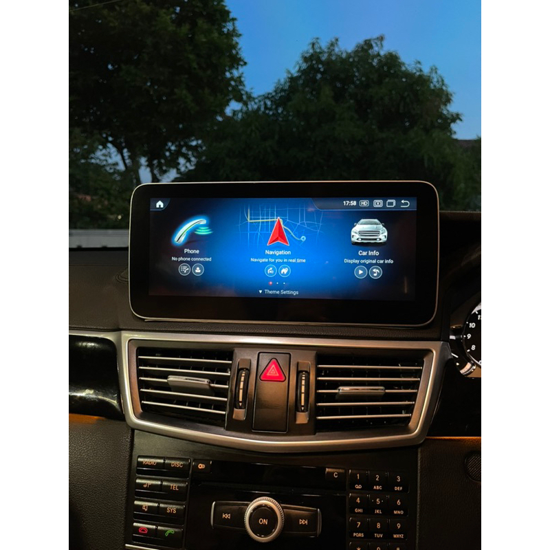 Jual HEAD UNIT ANDROID 12 FLOATING SCREEN ORIGINAL MERCEDES CLS350 ...