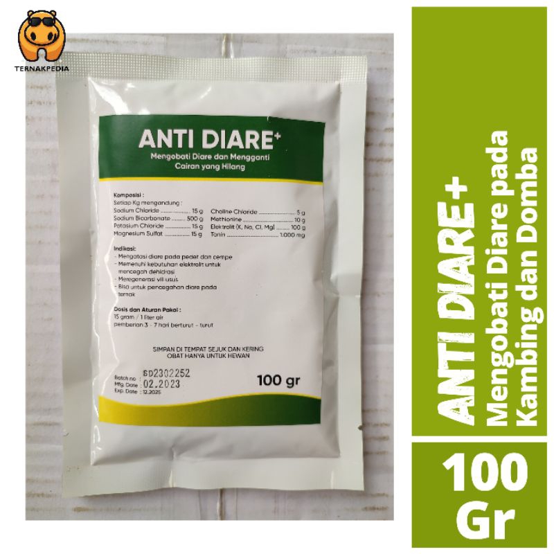 Jual Anti Diare 100 gram - Obat Mencret Cempe - Obat Mencret Pedet ...