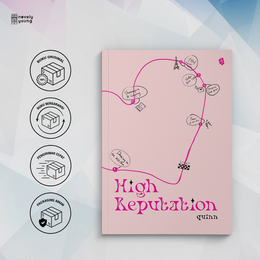Jual Novel High Reputation - Quinn - Bukune - Gratis Biaya Packing ...