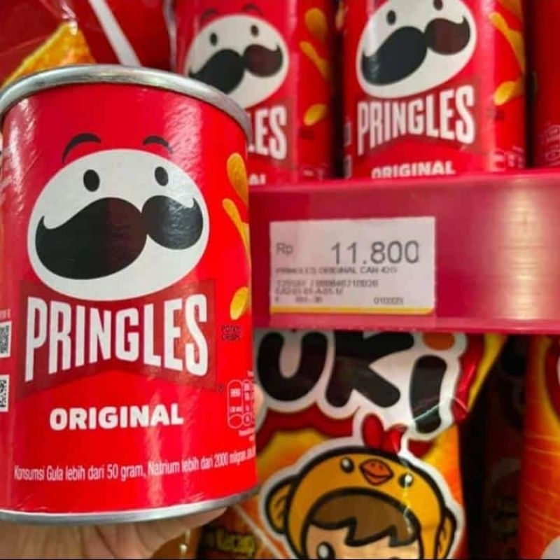 Jual Pringles potato chip original 47 gram | Shopee Indonesia