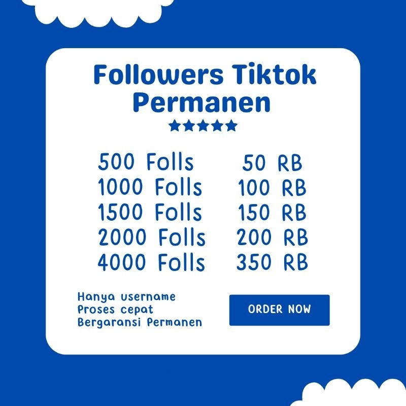 Jual Promo Software Termurah - follower tiktok permanen hqq | Shopee ...