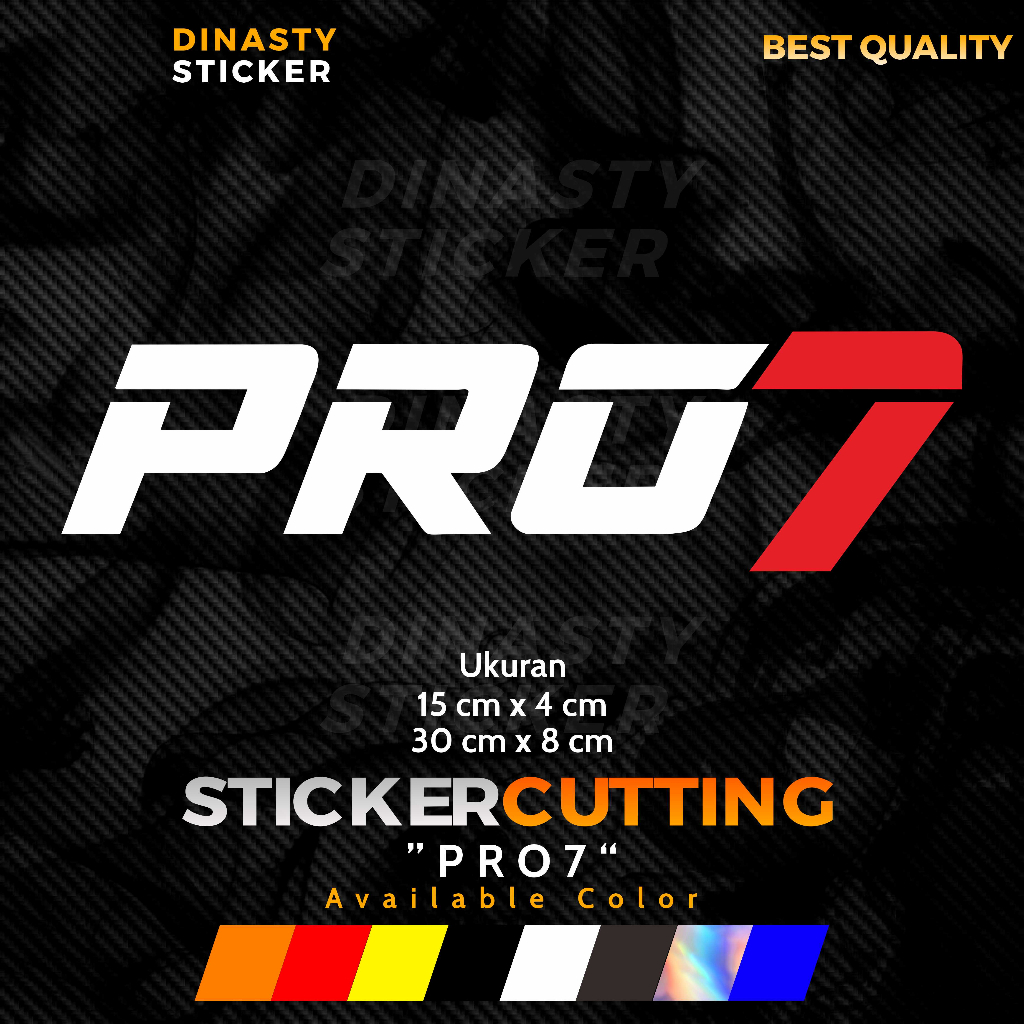 Jual STICKER STIKER CUTTING VIRAL PRO7 | Shopee Indonesia