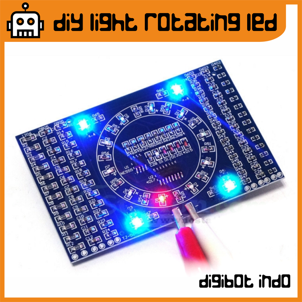 Jual DIY Light Rotating LED Flow | Shopee Indonesia