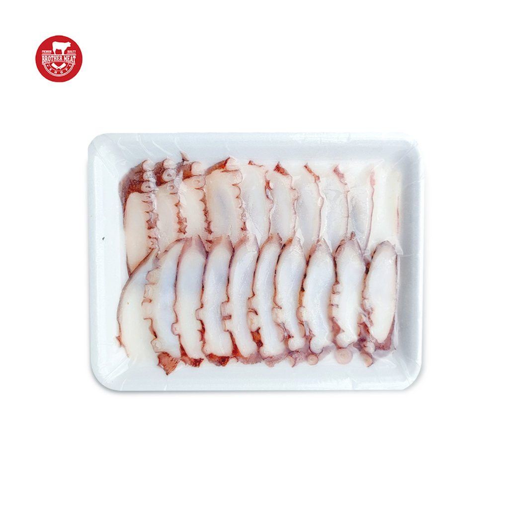 Jual Gurita Slice Tako Octopus, Gurita Iris Tipis Seafood Beku 120gr ...